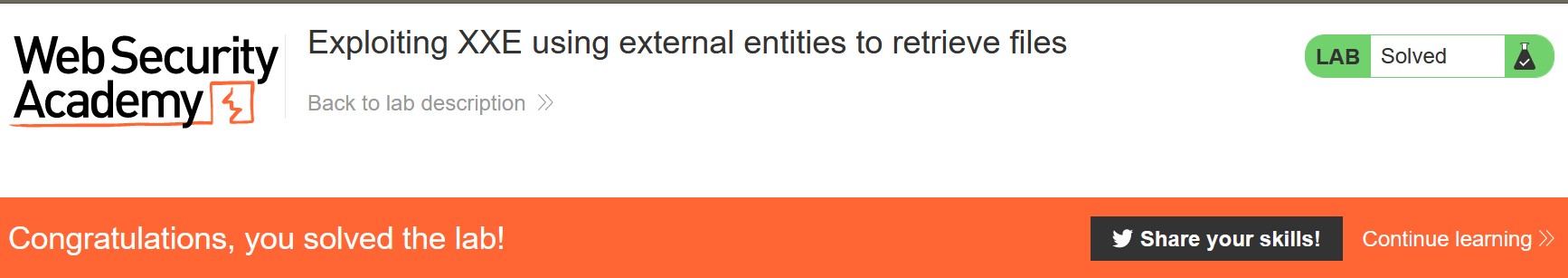 Writeup Exploiting Xxe Using External Entities To Retrieve Files